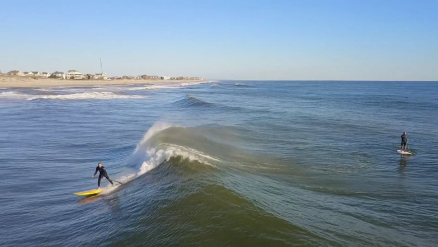 Watermen in Cape Hatteras DJI MAVIC PRO - Kitesurfing Magazine