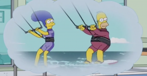 Simpsons go kiteboarding - Kitesurfing Magazine