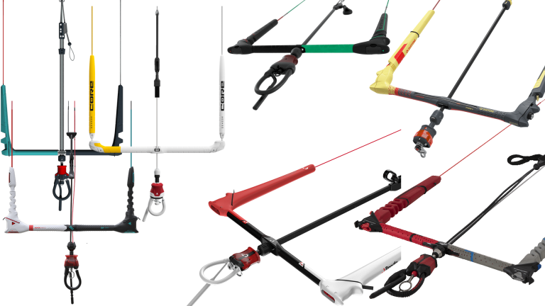 Kitesurfing control bars - Low V vs High Y: What is the difference ...